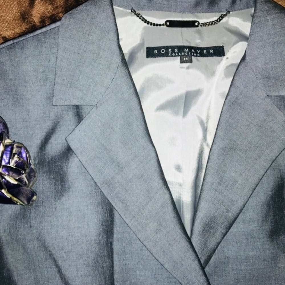 Rare-Very Slick Ross Mayer Collection Blazer - Gem